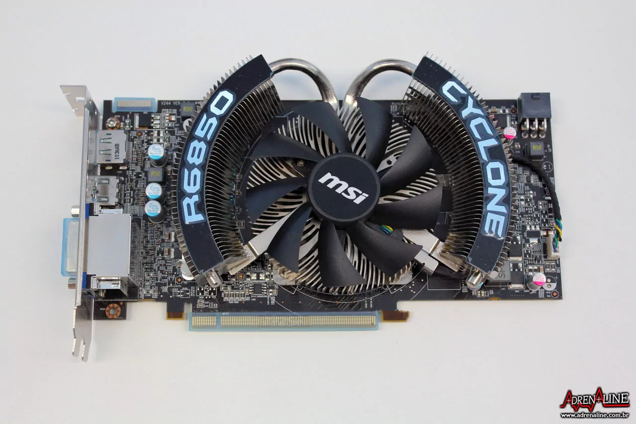 ANÁLISE: MSI R6850 Cyclone Power Edition OC