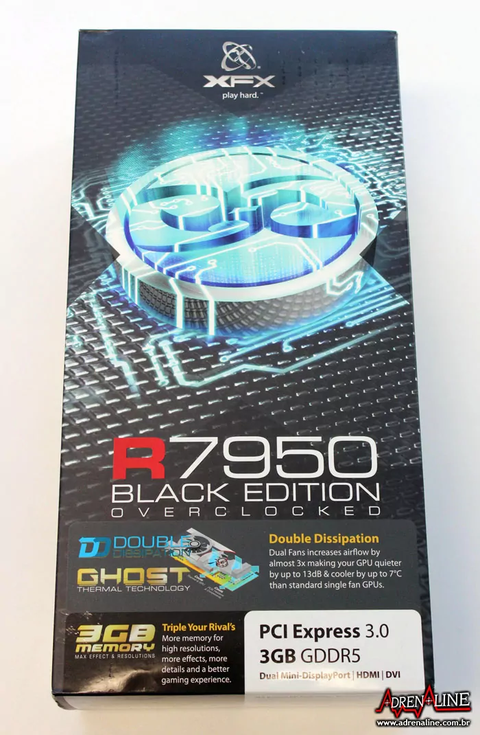 ANÁLISE: XFX Radeon HD 7950 Black Edition Double Dissipation