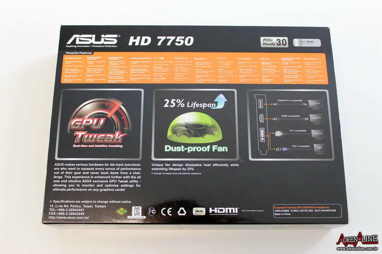 ANÁLISE: ASUS Radeon HD 7750