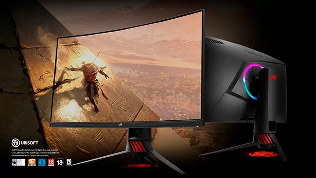 ASUS apresenta monitor curvo ROG Strix XG32VQ de 32 polegadas