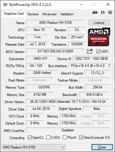 ANÁLISE: AMD Radeon RX 5700