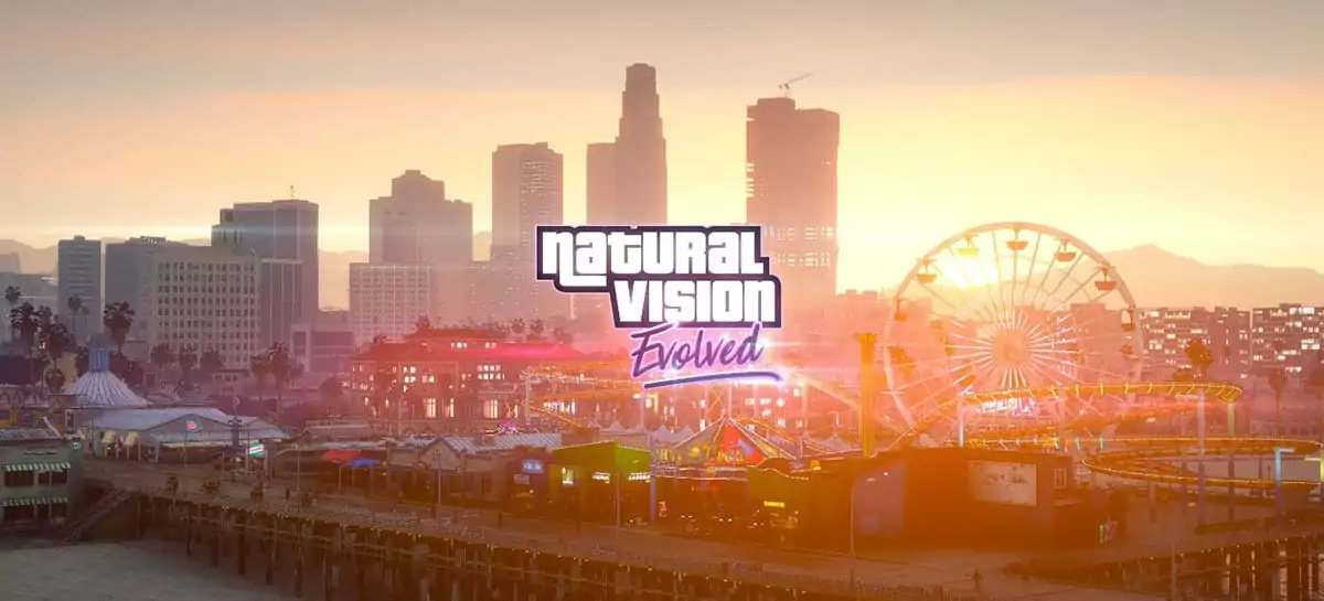 MOD para GTA V, NaturalVision Evolved, ganha vídeo comparação surpreendente