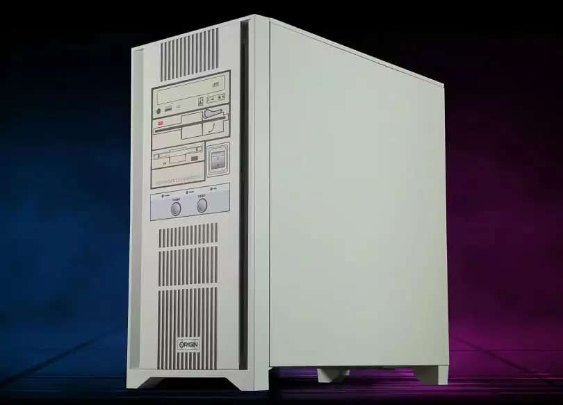 Origin cria PC gamer retrô que vem até com drive fake de disquete e ...