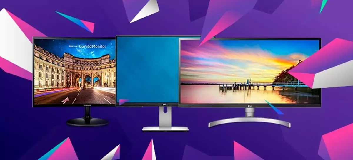 Monitores: será que preciso de um widescreen, ultrawide, curvo, plano?