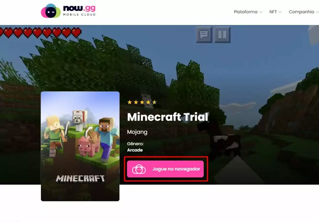 Now.gg: o que é e como jogar Minecraft Trial no serviço sem pagar nada