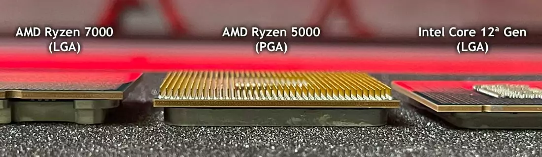 Diferenças entre processadores e placas-mãe soquete LGA e PGA de AMD e ...