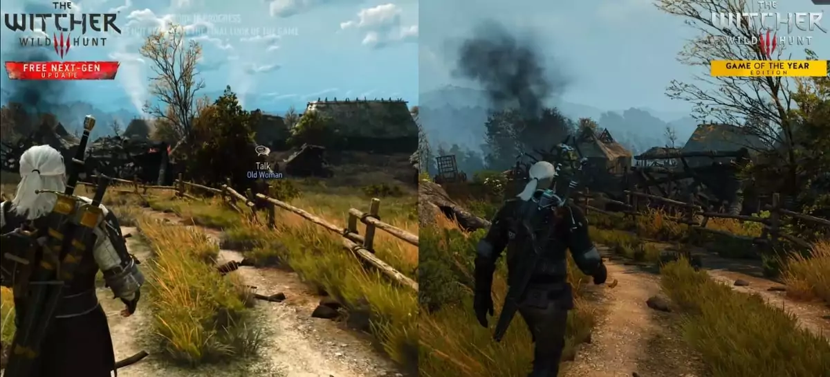 The Witcher 3: confira comparativo entre a versão next gen e a original
