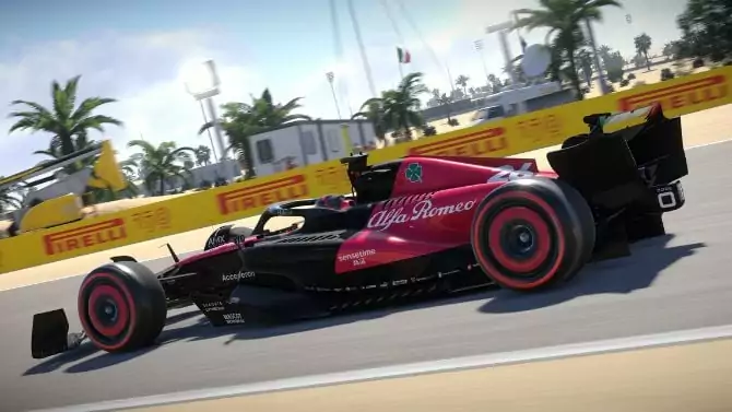 F1 2022 adiciona veículo da Temporada 2023 da Alfa Romeo F1 Team