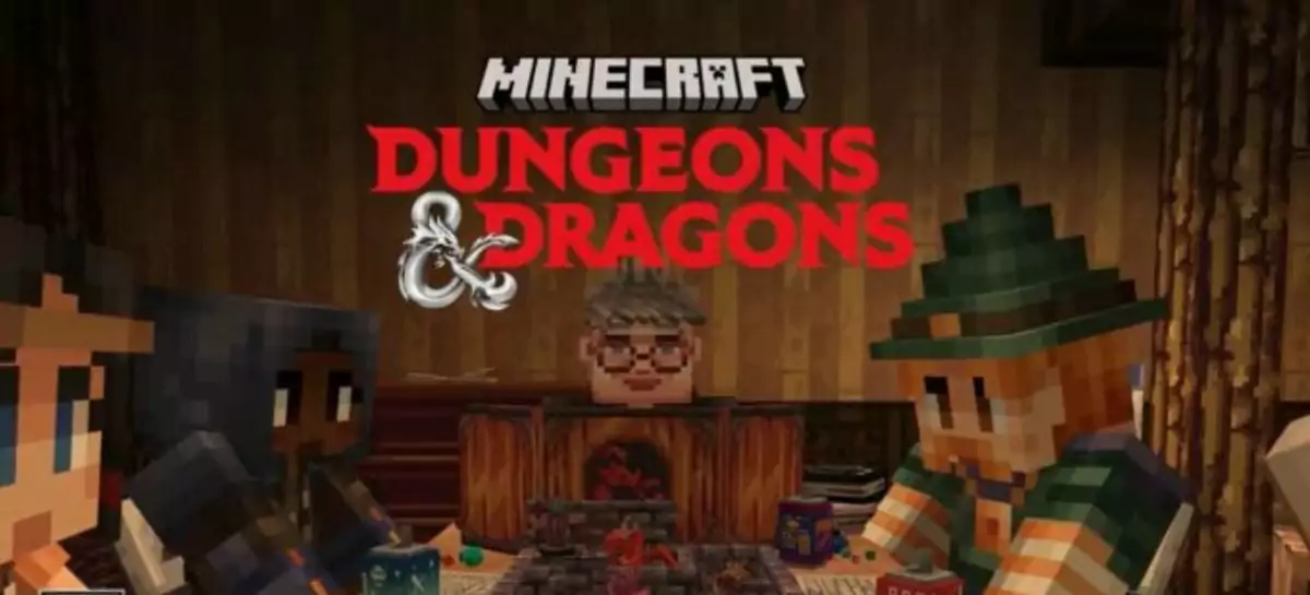 Minecraft receberá DLC inspirada em Dungeons & Dragons