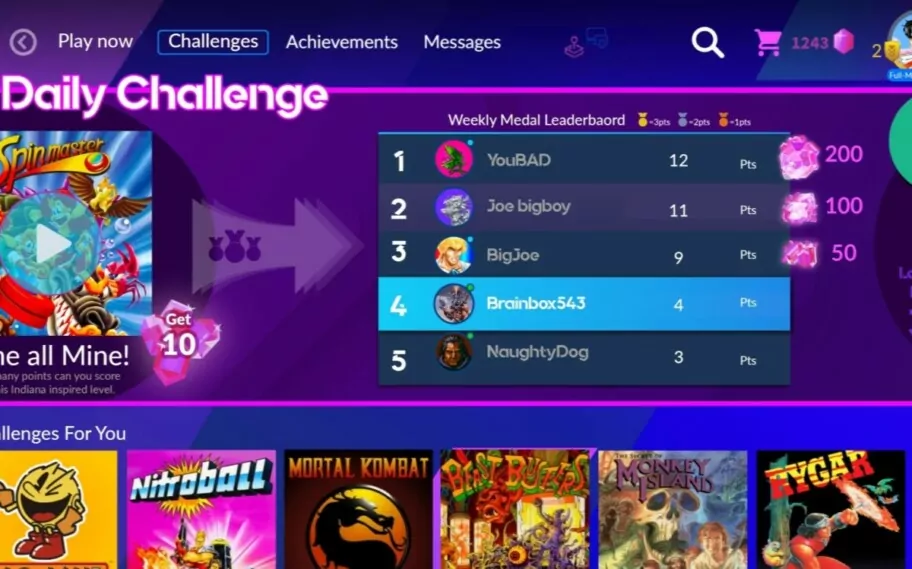 Antstream Arcade: plataforma na nuvem traz mais de mil jogos retrô para ...