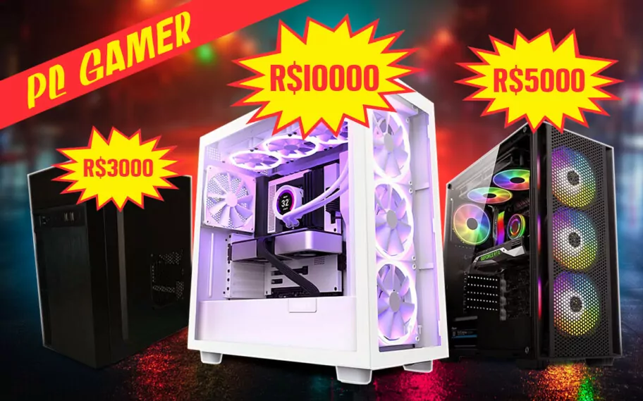 PCs Gamer Baratinho, PC Gamer Ideal e PC Gamer High-end: ATUALIZADO ...