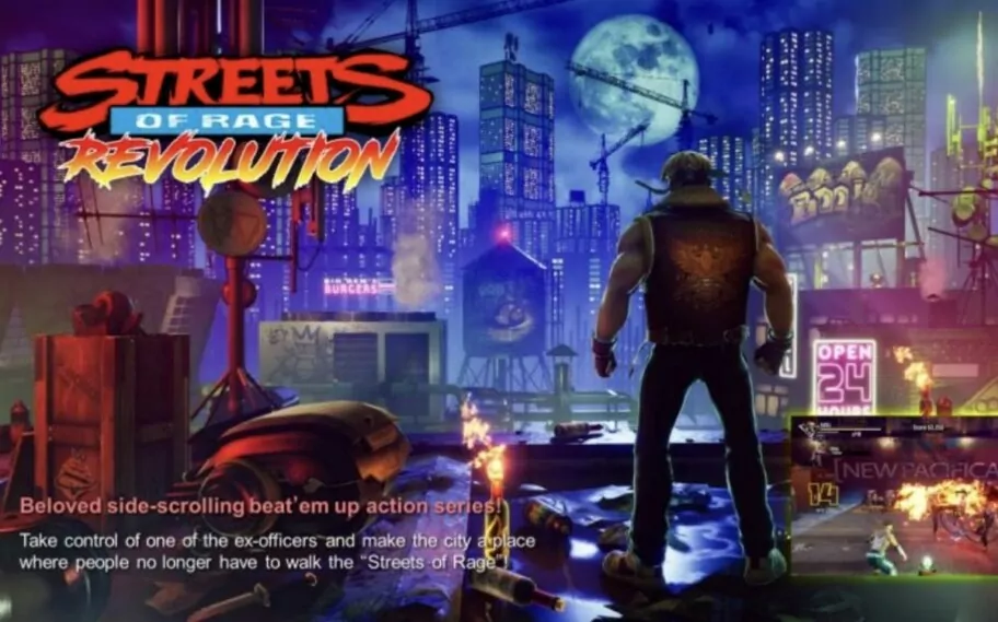 Streets of Rage Revolution é o nome oficial do novo game da série