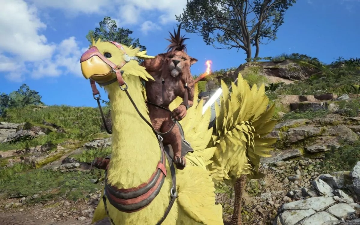 Pose de Red XIII em Chocobos é comentada por equipe de Final Fantasy ...