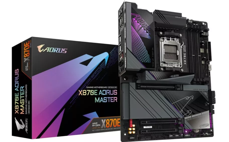 Gigabyte apresenta placa-mãe X870E AORUS Master - Adrenaline