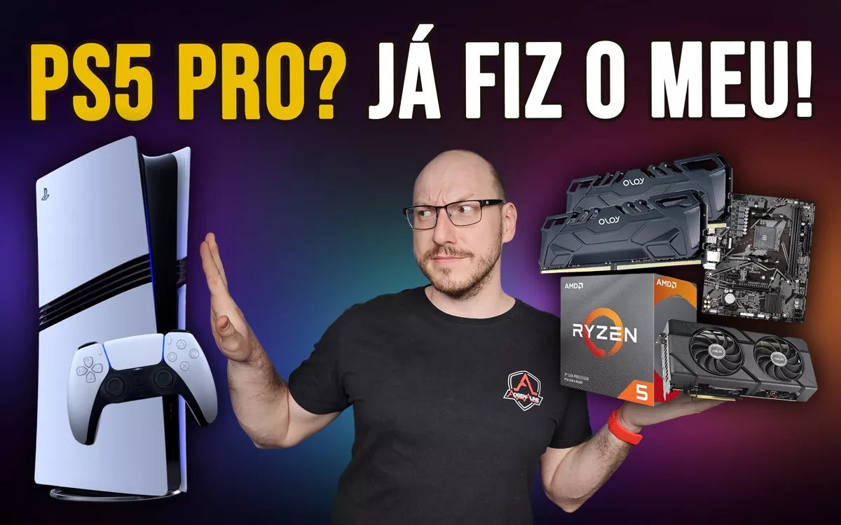 PC da configuração do PS5 Pro: dá pra fazer mais barato?