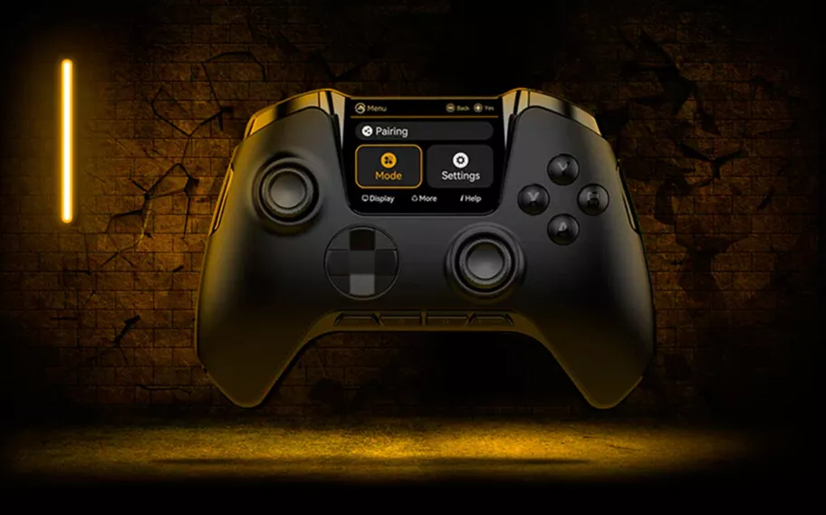 Manba lança controle sem fio com tela interativa e efeito Hall - Adrenaline