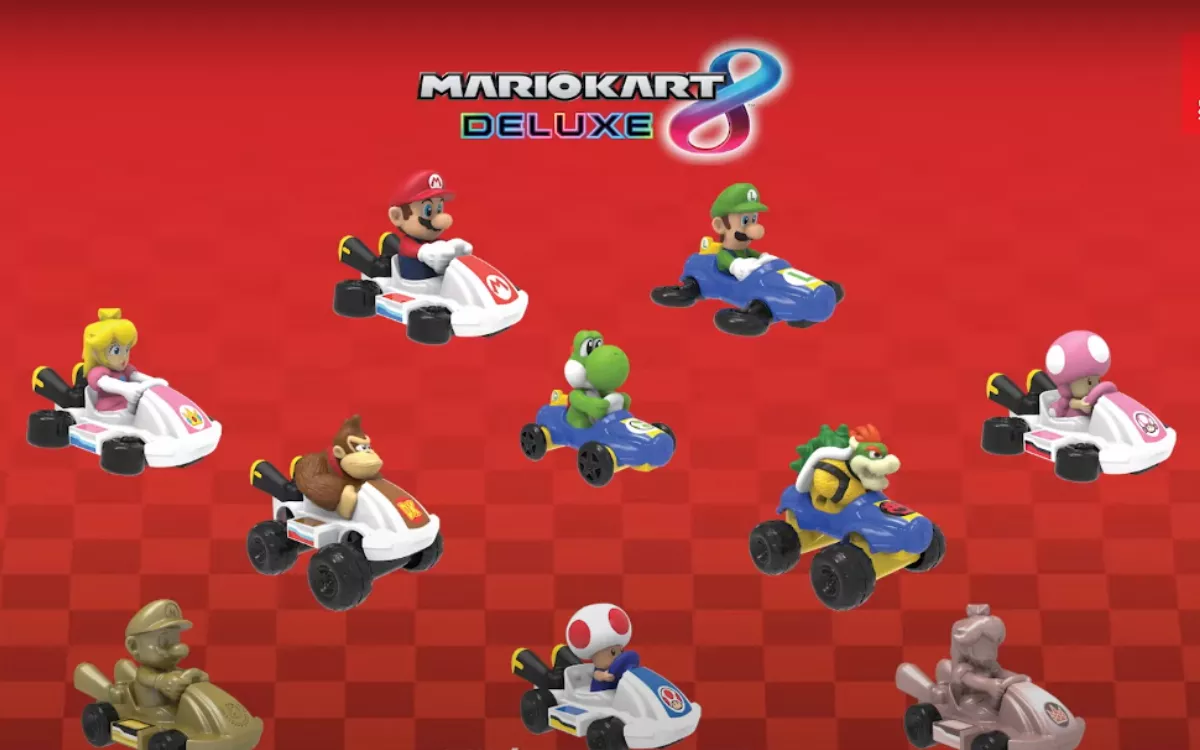Brinquedos de Mario Kart 8 chegam ao McLanche Feliz do McDonald's; veja ...
