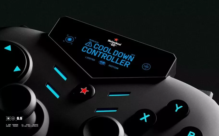 The Cool Down Controller: joystick da Heineken é capaz de medir a ...