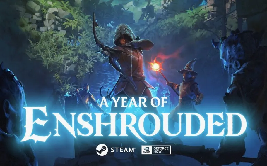 Enshrouded celebra 1 ano de acesso antecipado com roadmap de 2025