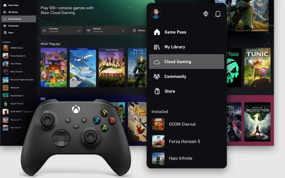 Novo Xbox App deve mostrar jogos do Steam e da Epic Games Store