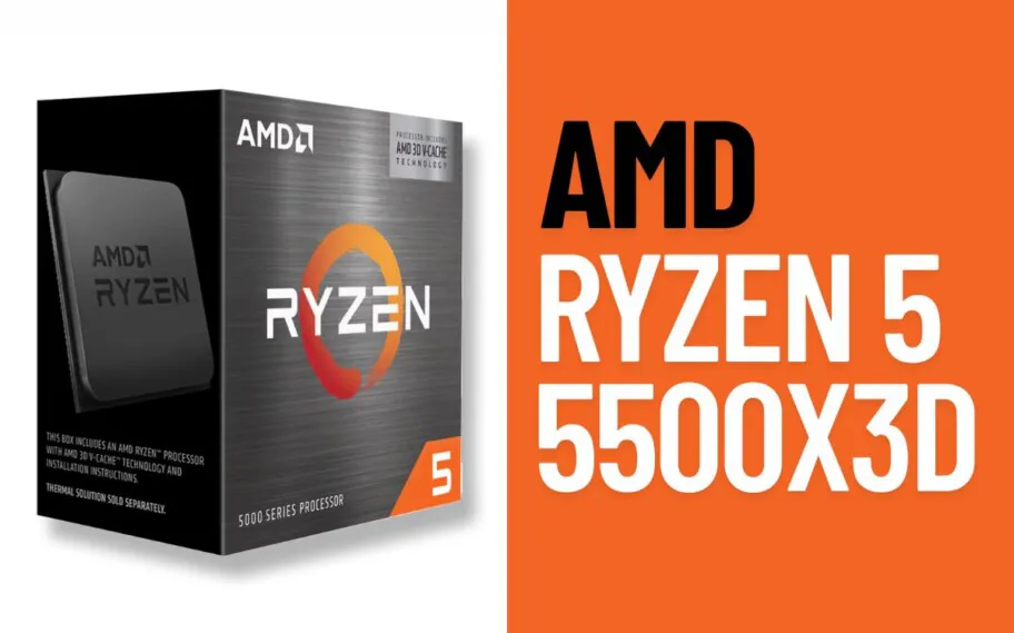 CPU AMD Ryzen 5 5500X3D é lançado silenciosamente para a América Latina ...