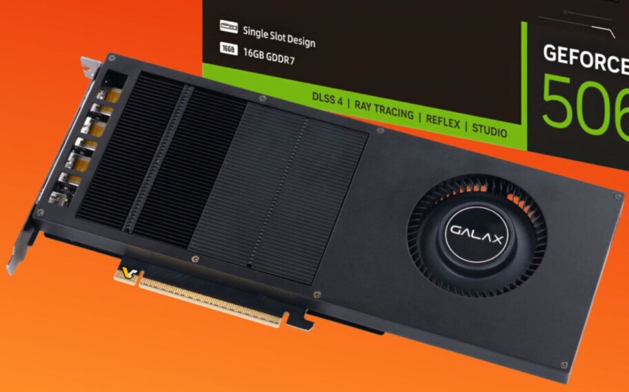 Galax lança GPU GeForce RTX 5060 Ti em slot único - Adrenaline
